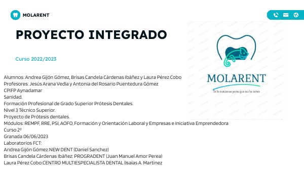 PROYECTO INTEGRADO | Genially