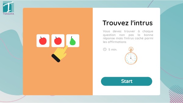 Trouver l'intrus | Genially