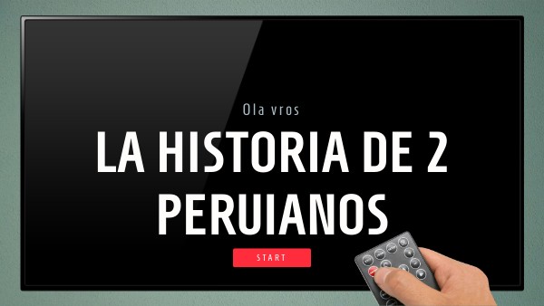 TELEVISION PRESENTATION | Genially