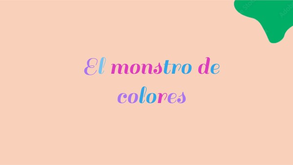 El mounstro de colores