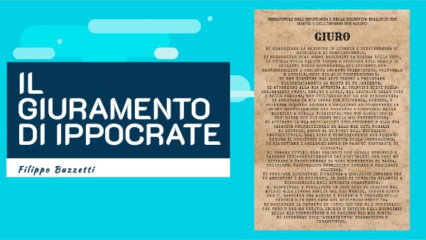 IL GIURAMENTO DI IPPOCRATE