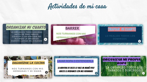 ACTIVIDADES DE MI CASA | Genially