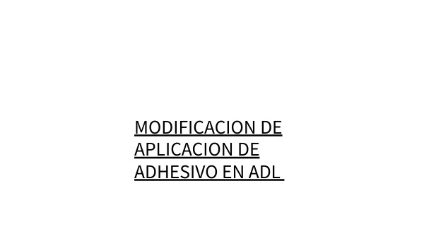 MODIFICACION