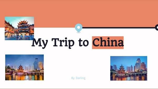 my trip to china