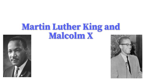 mlk et malcolm x