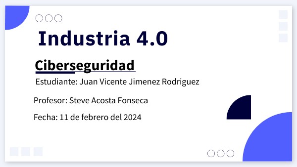 Ciberseguridad_La industria 4.0