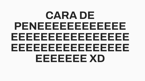Pendeja