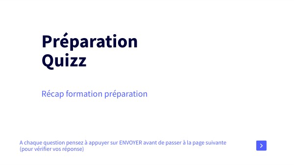 Prepa QUIZ