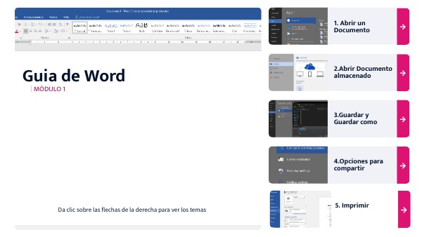 GUÍA DE WORD