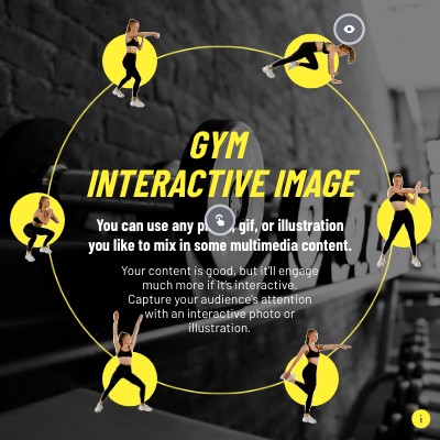 GYM INTERACTIVE IMAGE | Genially