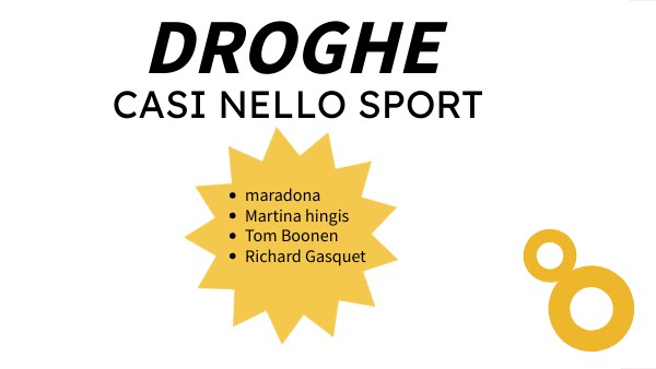 CASO SULLE DROGHE | Genially