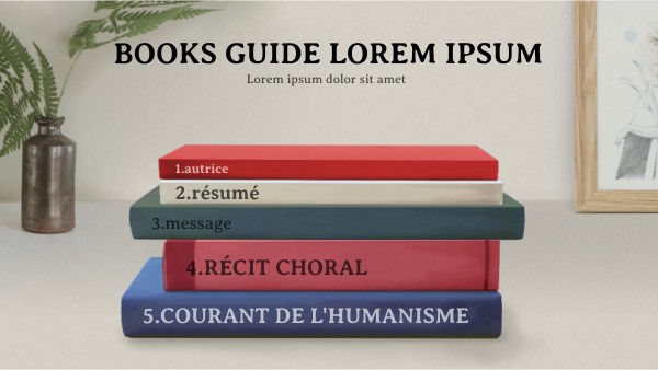 BOOKS GUIDE | Genially