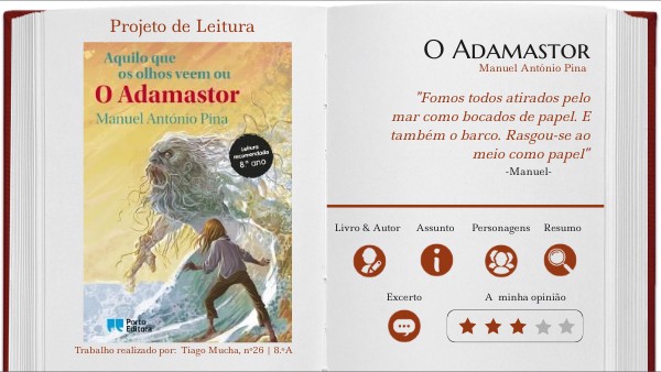 A Adamastor | Manuel António Pina | Genially