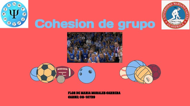cohesion de grupo en el deporte | Genially