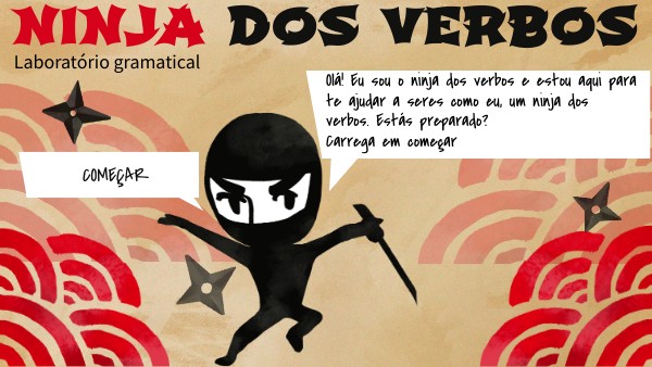 NINJA DOS VERBOS | Genially