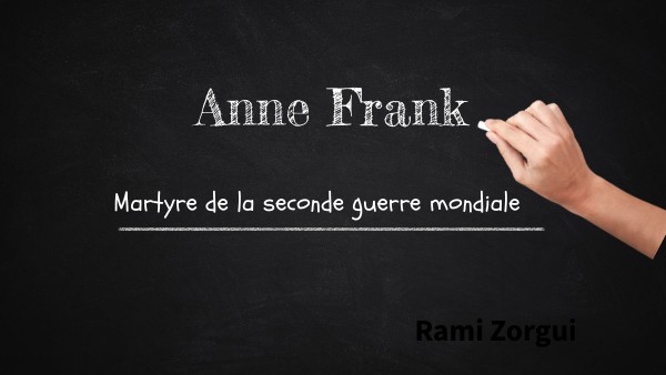 Oral Brevet Anne frank | Genially