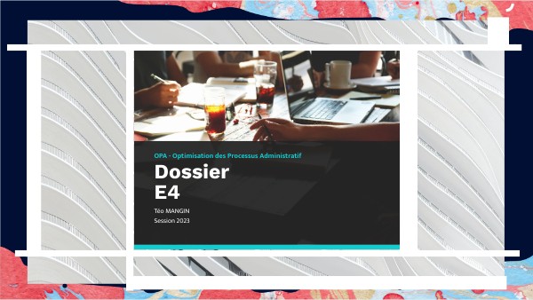 DOSSIER E4 - Diaporama Téo