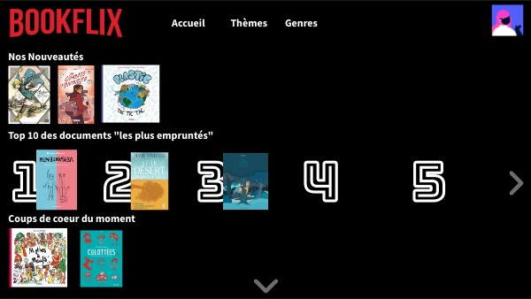 Bookflix-exemples | Genially