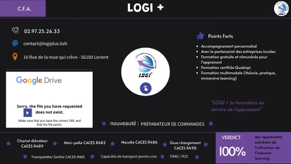 PRESENTATION LOGI+ | Genially