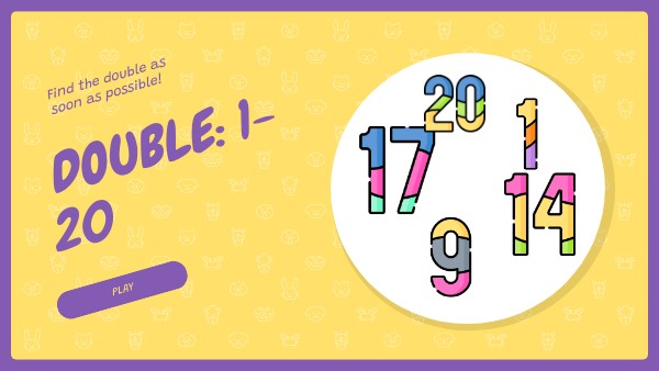 DOUBLE: 1-20 | Genially