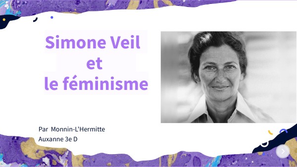 Oral simone veil | Genially