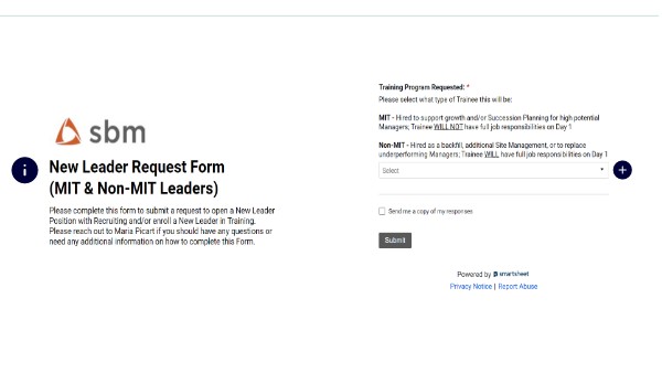 New Leader Request Form (MIT & NMT Leaders) Interactive Image