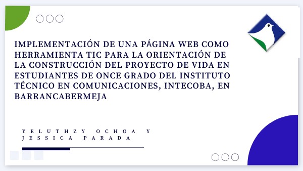 PROYECTO POR YELUTHZY OCHOA Y JESSICA PARADA