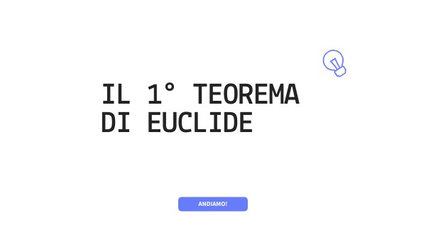 1° teorema di Euclide