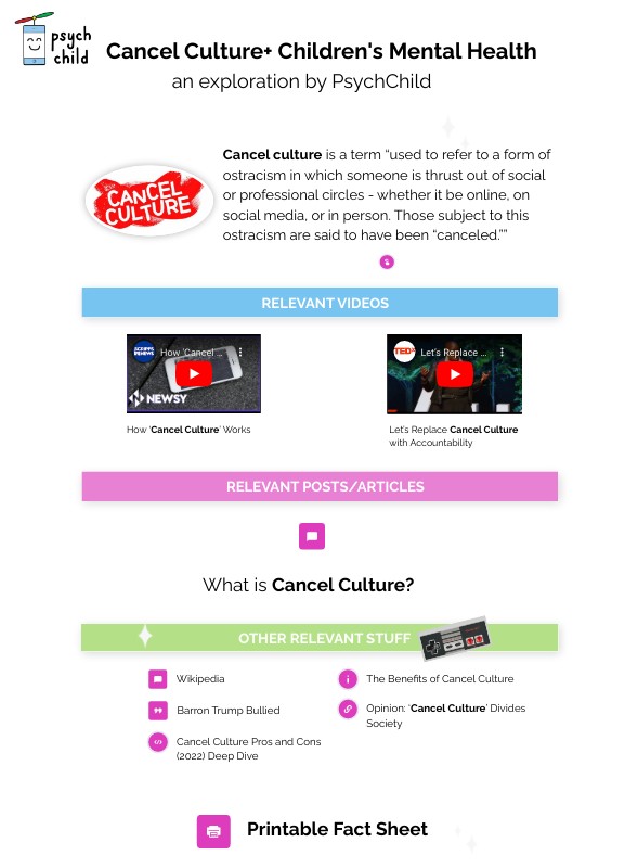 Cancel culture | Genially
