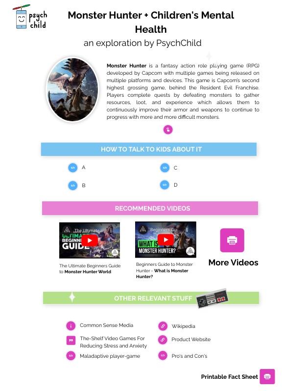 Monster Hunter | Genially