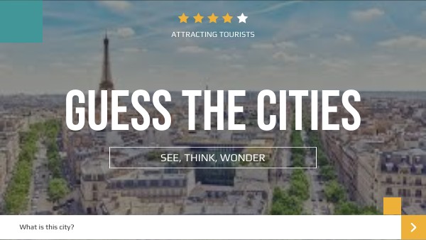 World Tourist Cities | Genially