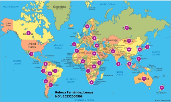 MarielaHernandez PROJECT#2: World Map