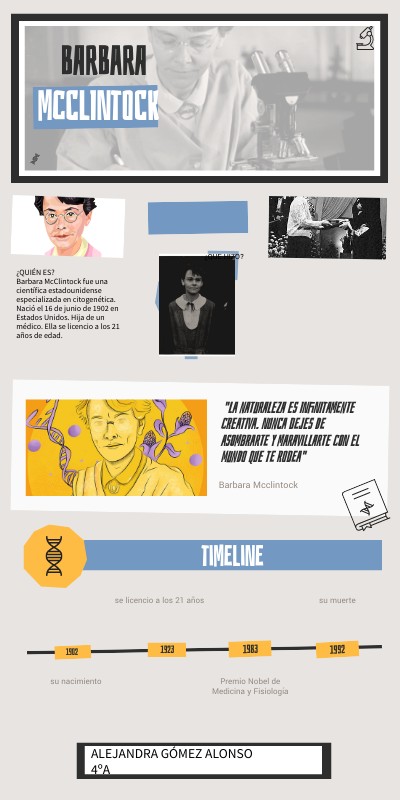 barbara mcclintock | Genially