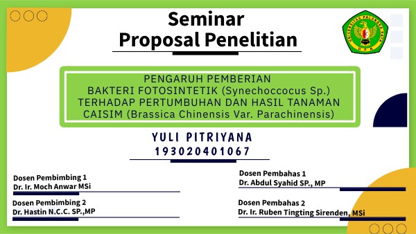 Proposal yuli | Genially