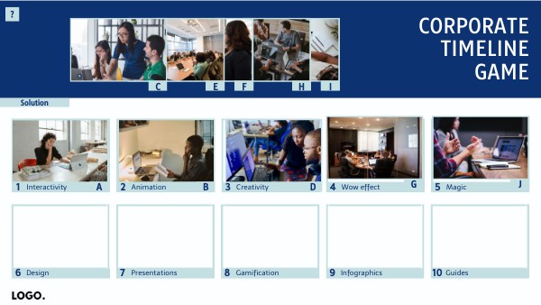 CORPORATE TIMELINE GAME