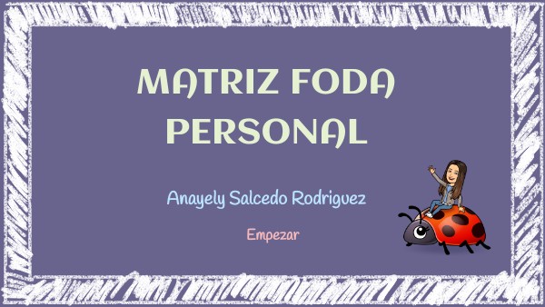 Tema Matriz Foda Personal | Genially