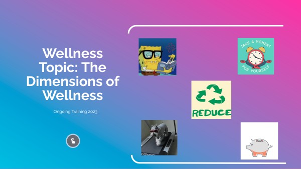 DIMENSIONS OF WELLNESS | Genially