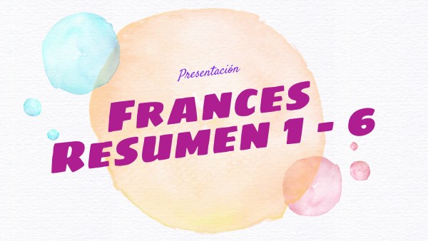 presentacion frances | Genially
