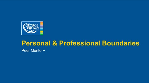 Boundaries | Genially