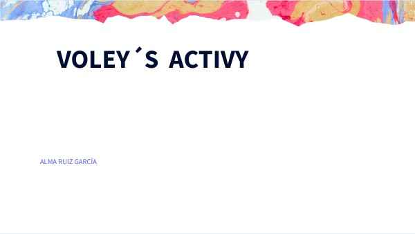 VOLEY ACTIVITY | Genially