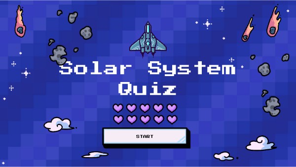 PIXEL SPACESHIP QUIZ