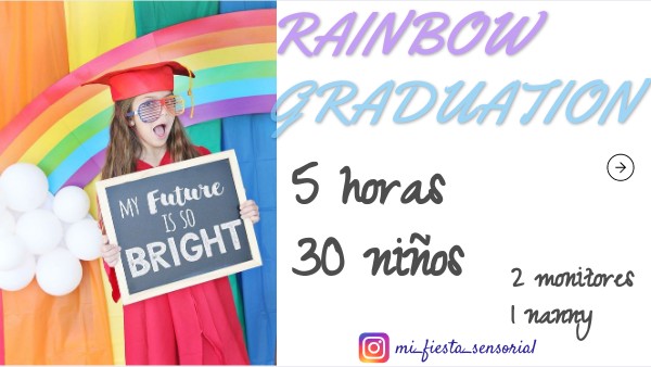 Rainbow Graduation | Genially