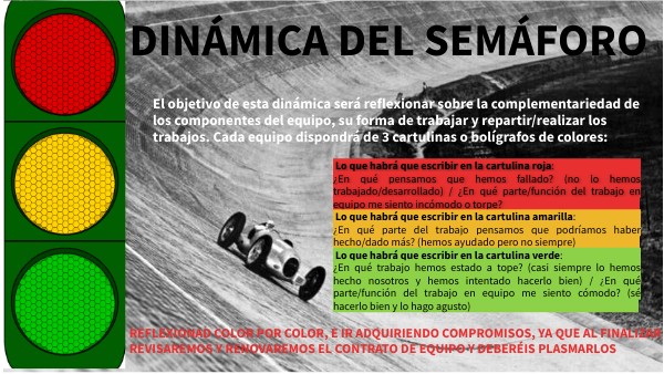 Dinámica del semáforo | Genially