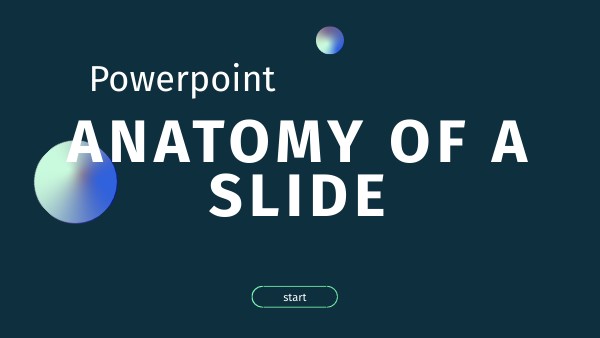 Anatomy of a slide | Genially