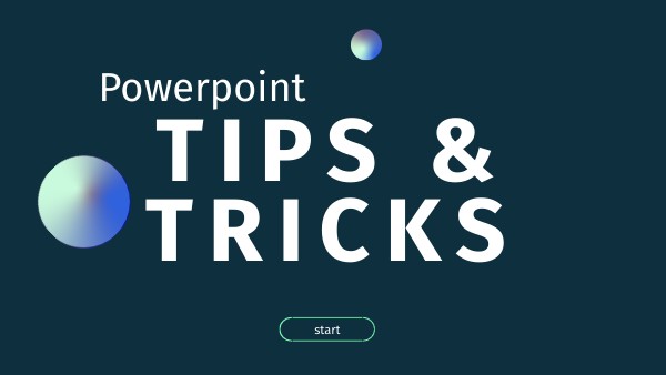 Powerpoint tips and tricks | Genially