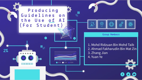 GUIDELINES ON THE USE OF AI FOR STUDENTS | Genially