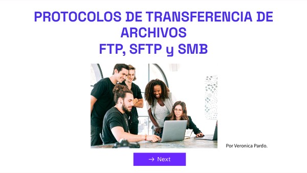 PROTOCOLOS FTP,STP Y SMB | Genially