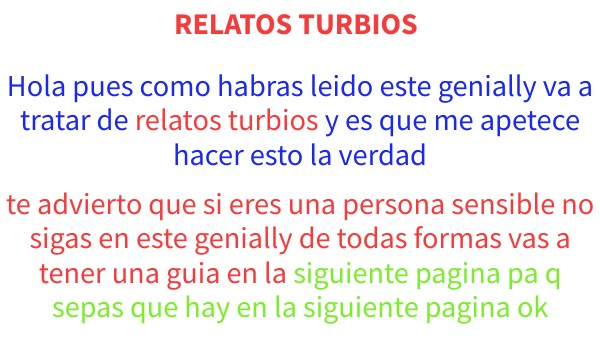 relatos turbios | Genially