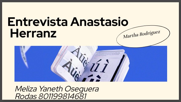 Entrevista de Anastasio Herranz
