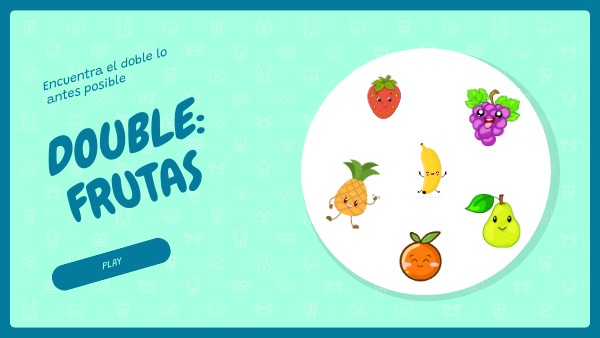 DOUBLE FRUTAS GAME | Genially
